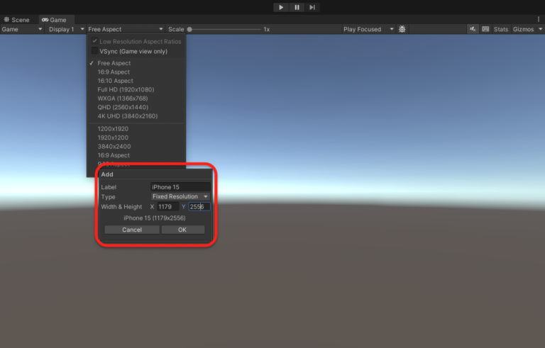 【Unity】ゲーム画面のサイズ（アスペクト比）の変更方法 - iPPO