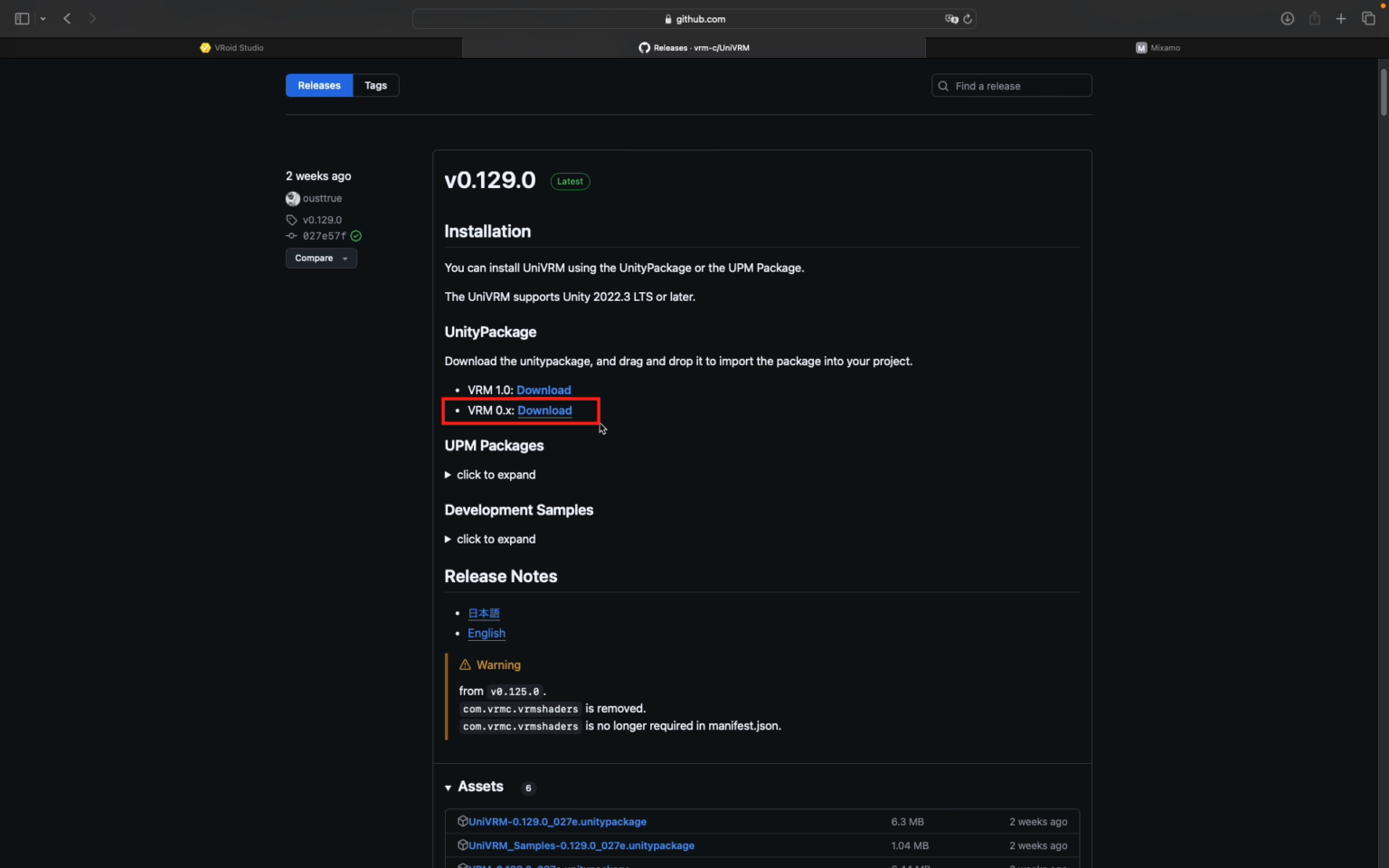【Unity6 × VRoid × Mixamo】VRoidアバターをUnity6で動かす方法 - iPPO